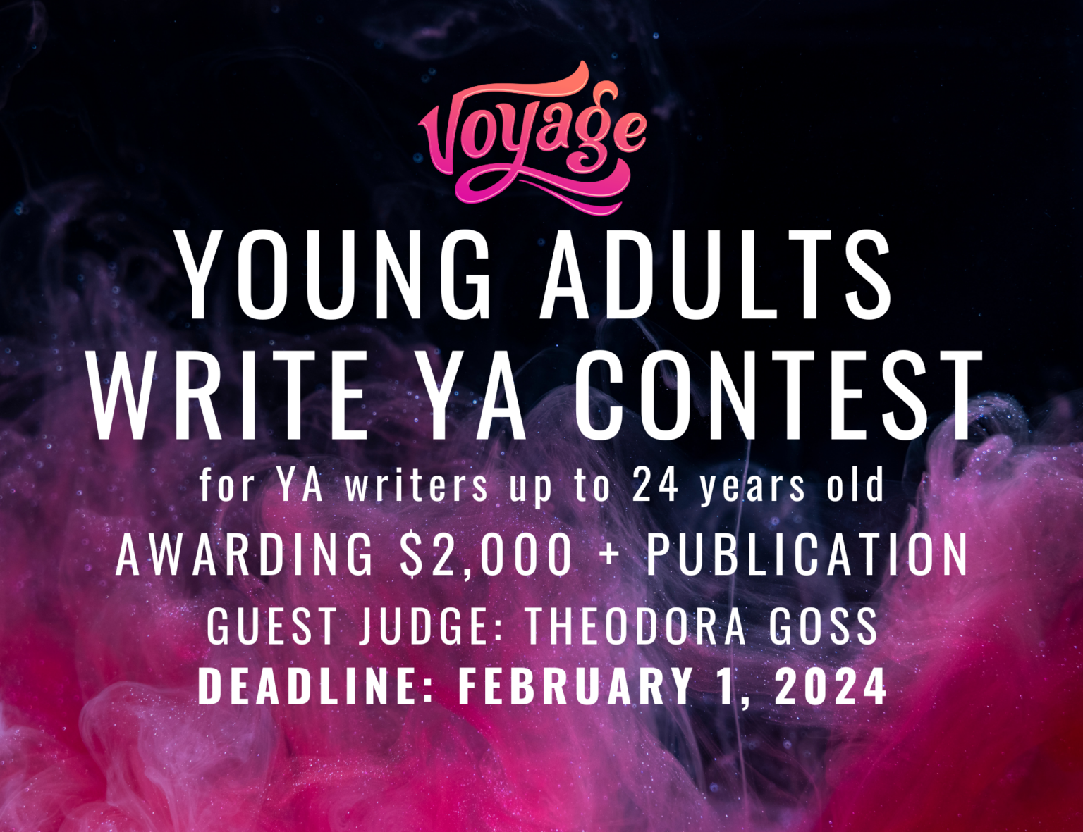 Young Adults Write YA Contest - Uncharted